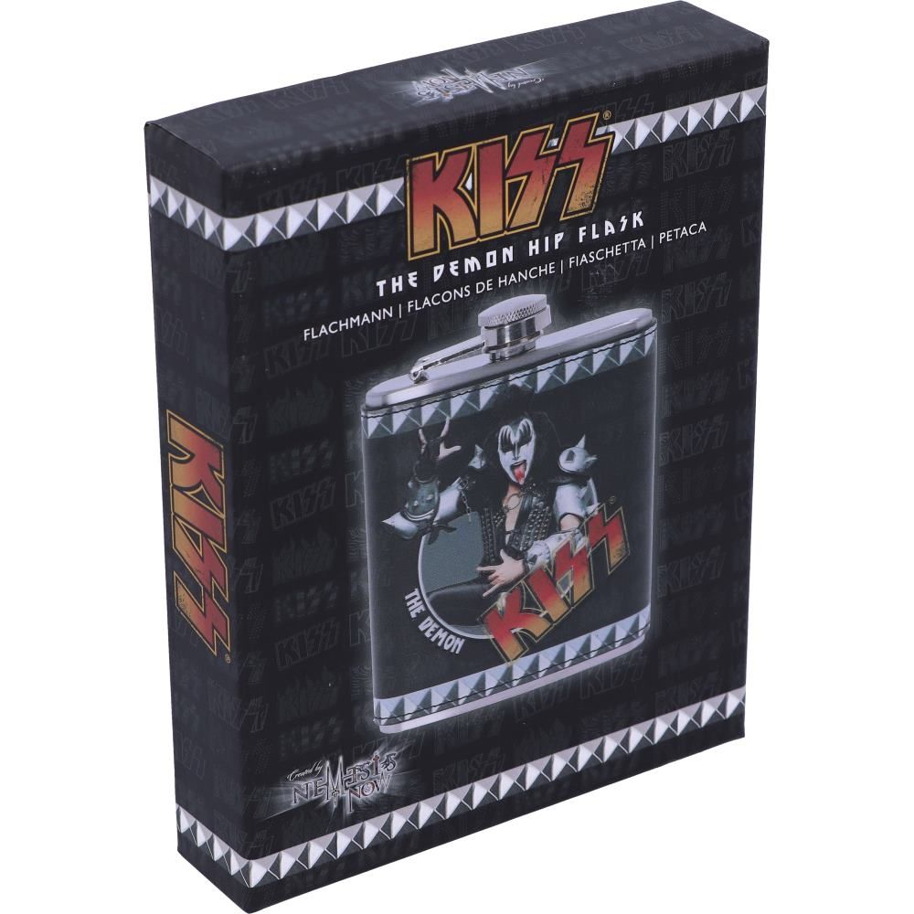 KISS - The Demon Hip Flask 7oz : INFINITUM