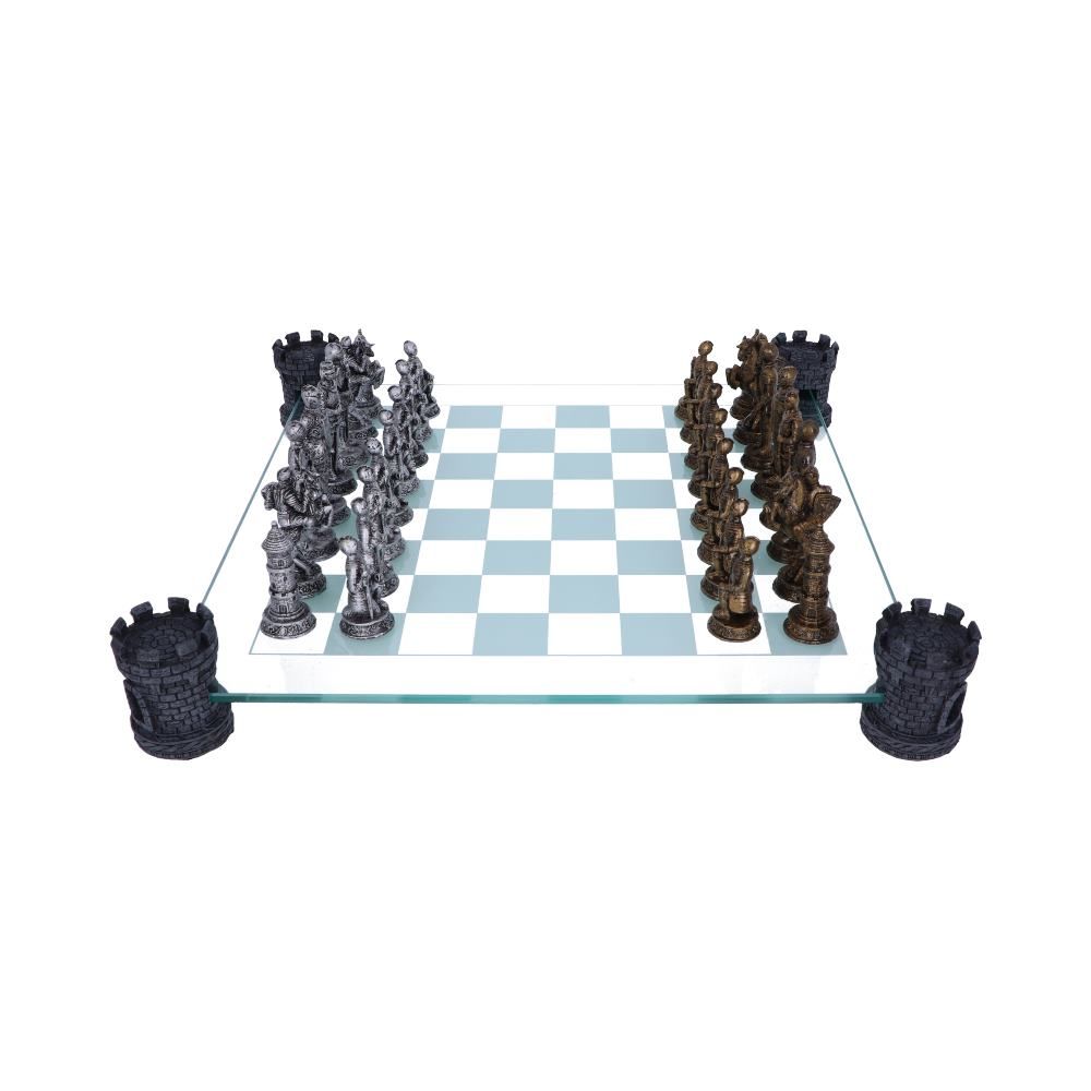 Medieval Knight Chess Set 43cm : INFINITUM