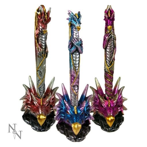 Dragon Pens & Holders 16.5cm (Set of 3) : INFINITUM
