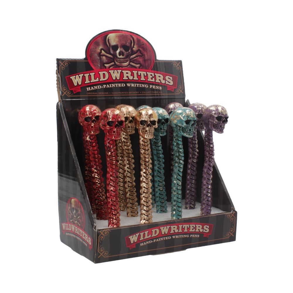 Wild Writer Skull Pens 16cm : INFINITUM